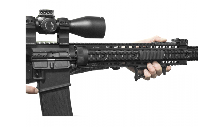 UTG Ultra Slim Angled Foregrip, Picatinny, Matte Black – Suburban Guns